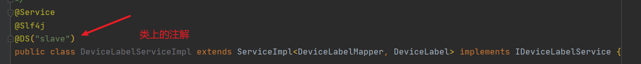 在类方法上加了@DS注解后，不管类和方法上的@DS注解指向哪个数据源，都会导致读取的始终是默认的数据源 · Issue #375 · baomidou/dynamic-datasource ...