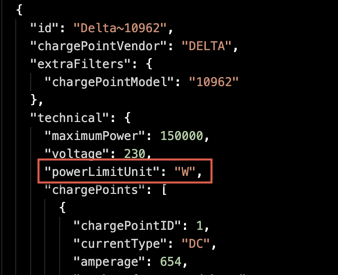 Charging Profiles - convertFromVendorChargingSchedule does not work for ...