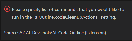 [Question] Run Code Cleanup - Folder settings vs workspace settings · Issue #312 · anzwdev/al ...