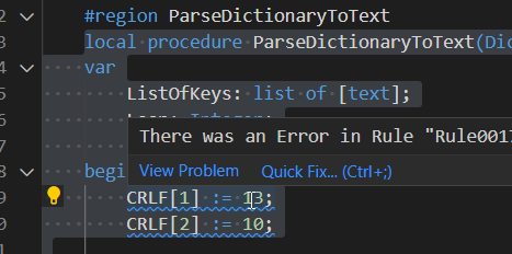 Error in Rule "Rule0017" of type "InvalidCastException" · Issue #164 · StefanMaron ...