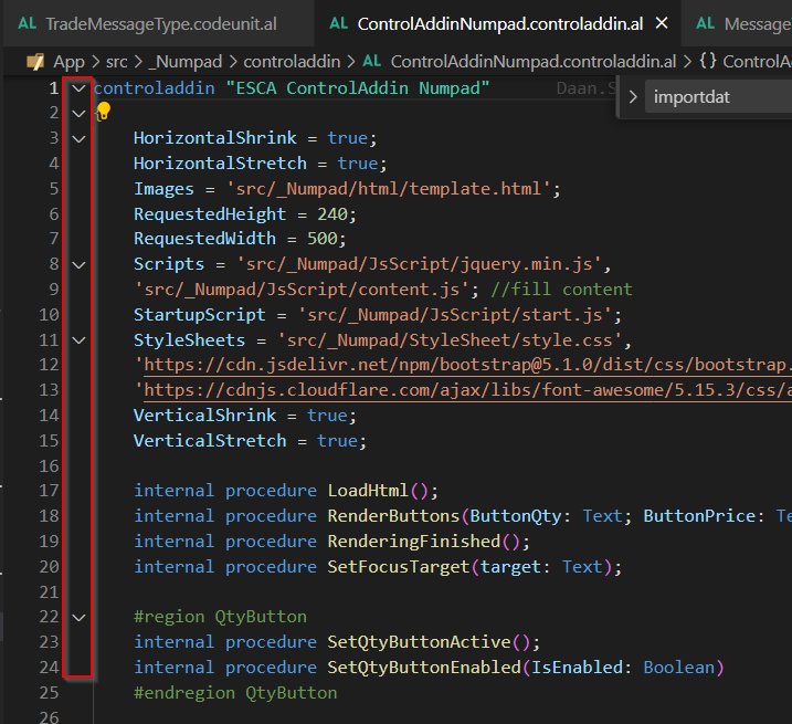 Folding of regions does no longer work · Issue #7361 · microsoft/AL ...