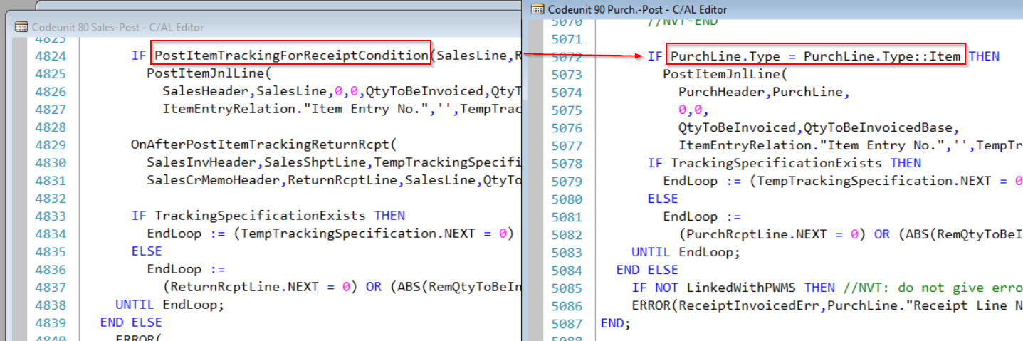 [Event Request] COD 90 - PostItemTrackingForShipment / PostItemJnlLine · Issue #1923 · microsoft ...