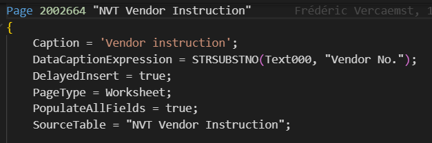 Unused variable in property (AA0137) · Issue #5444 · microsoft/AL · GitHub