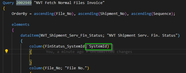 Using 'SystemId' in Query column is not supported · Issue #5707 ...