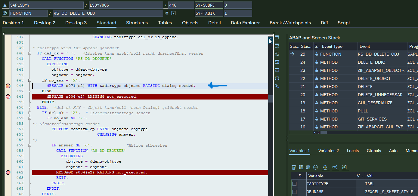 dependency error on older version, ok on newer · Issue #5688 · abapGit/abapGit · GitHub