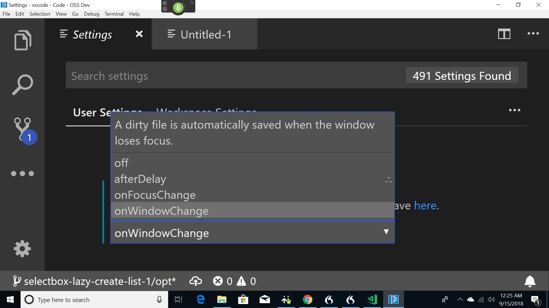 Settings UI - mark default enum value · Issue #58724 · microsoft/vscode · GitHub