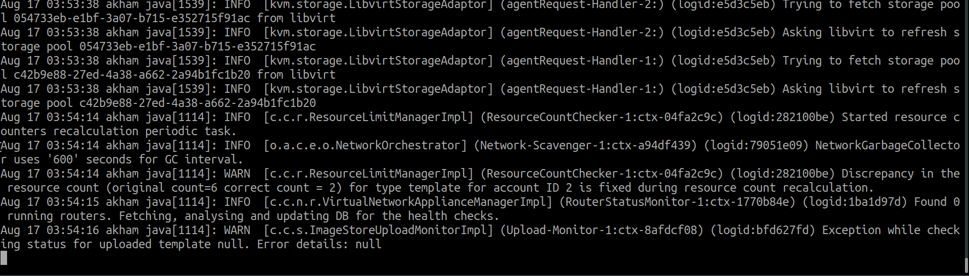 secondarystoragevm dont trigger when something (ISO or Template) is uploaded · Issue #5315 ...