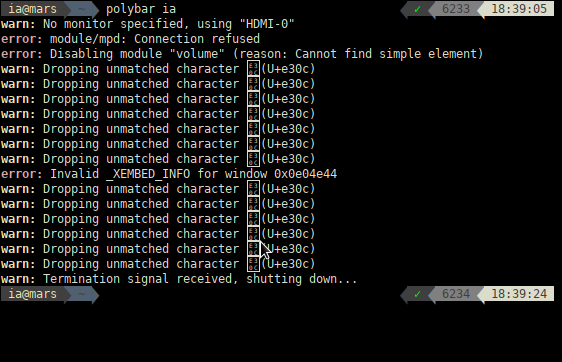 two volume modules - is it possible? · Issue #796 · polybar/polybar · GitHub
