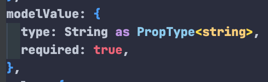 Volar offers to add a new required prop when v-model is used with modelValue · Issue #2412 ...