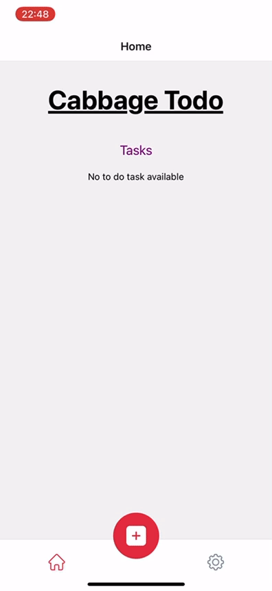 GitHub - harshaSenaratne/cabbage-todo: React native Todo List with Typescript