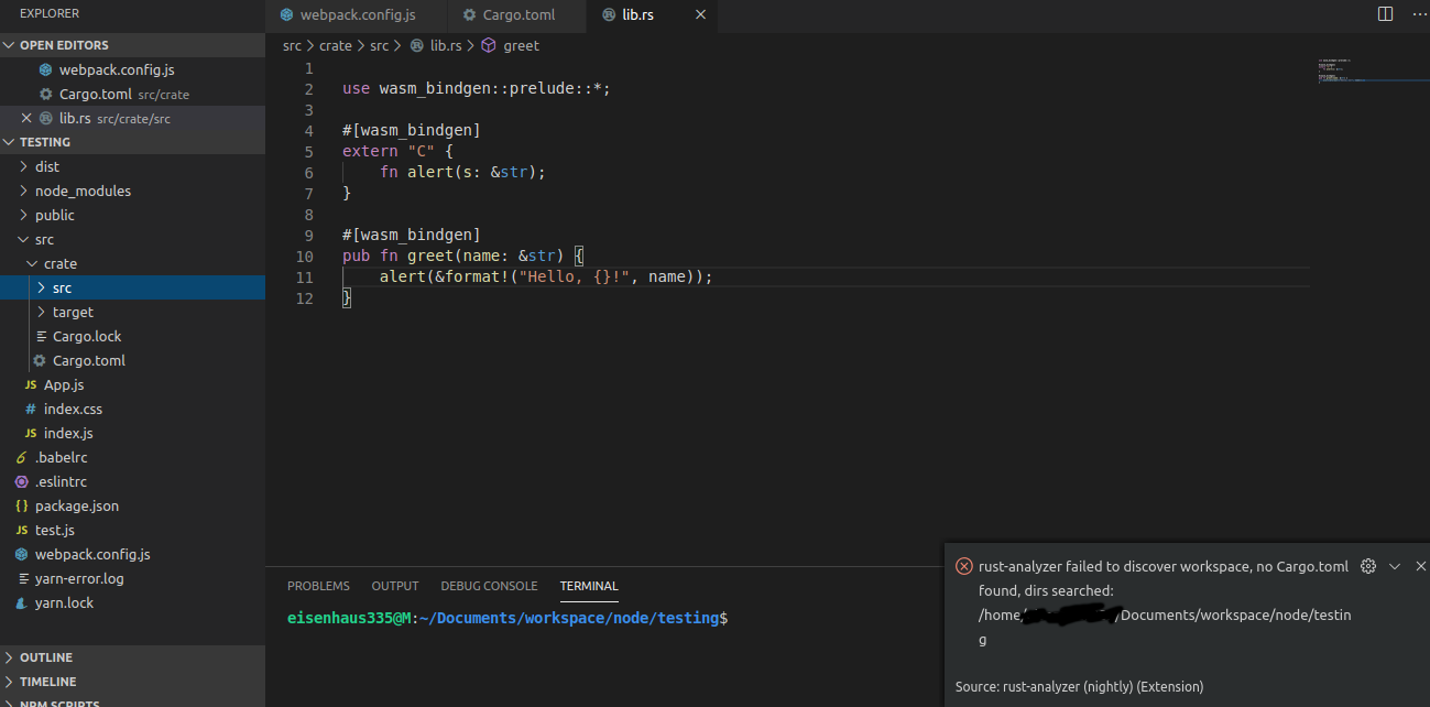 Configuration Rust Analyzer To Watch Other Directory · Issue 4084 · Rust Langrust Analyzer