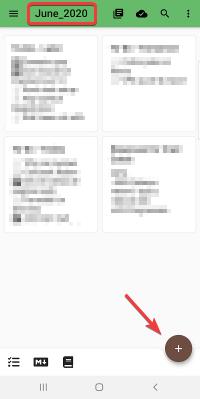 Unable to create new notes directly from the All Notes View · Issue ...