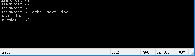 Limited lines displayed · Issue #461 · cbucher/console · GitHub