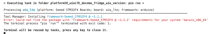 Could Not Initialize Project · Issue 3 · Masato Kaplatform Wiolte