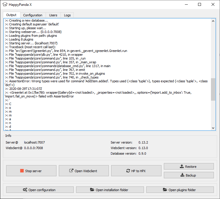 Exception when adding galleries · Issue #212 · happypandax/happypandax · GitHub