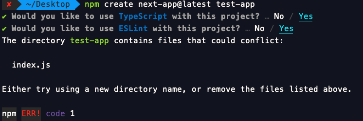 bug: incorrect exit codes on failure · Issue #1033 · t3-oss/create-t3-app · GitHub