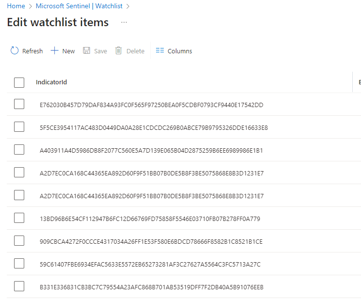 Restore previous Watchlist "view". · Issue #8799 · Azure/Azure-Sentinel · GitHub
