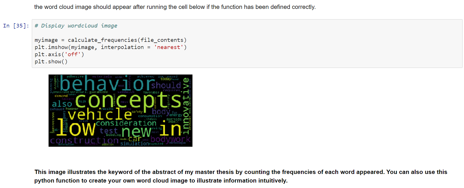 GitHub - wstsfd/word-cloud-project-Vehicle-Crash-: For this project, I ...