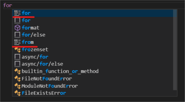 Don't suggest snippets in void places · Issue #1304 · microsoft/vscode ...