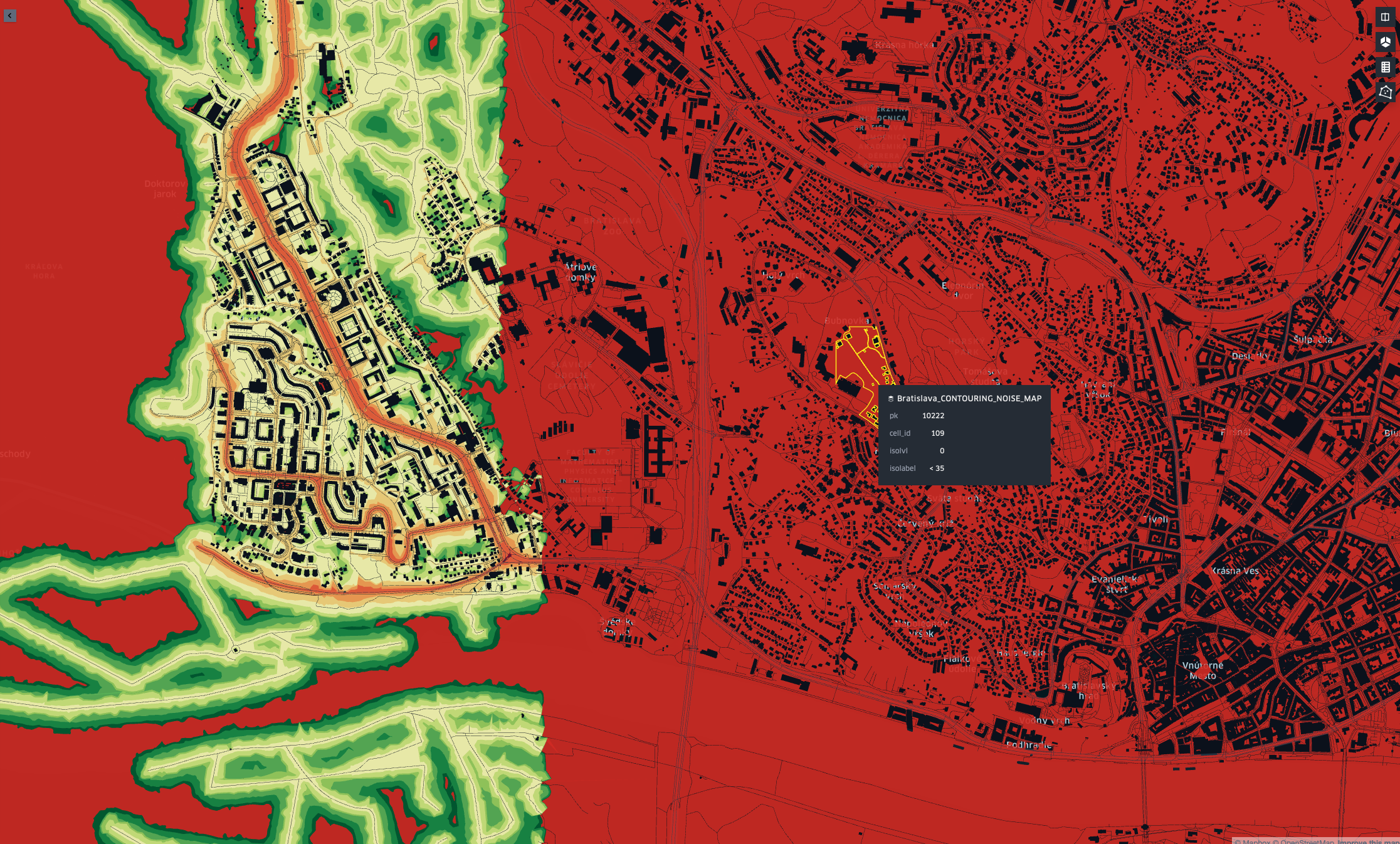 Issue with producing the noise map for the bigger city area · Issue ...