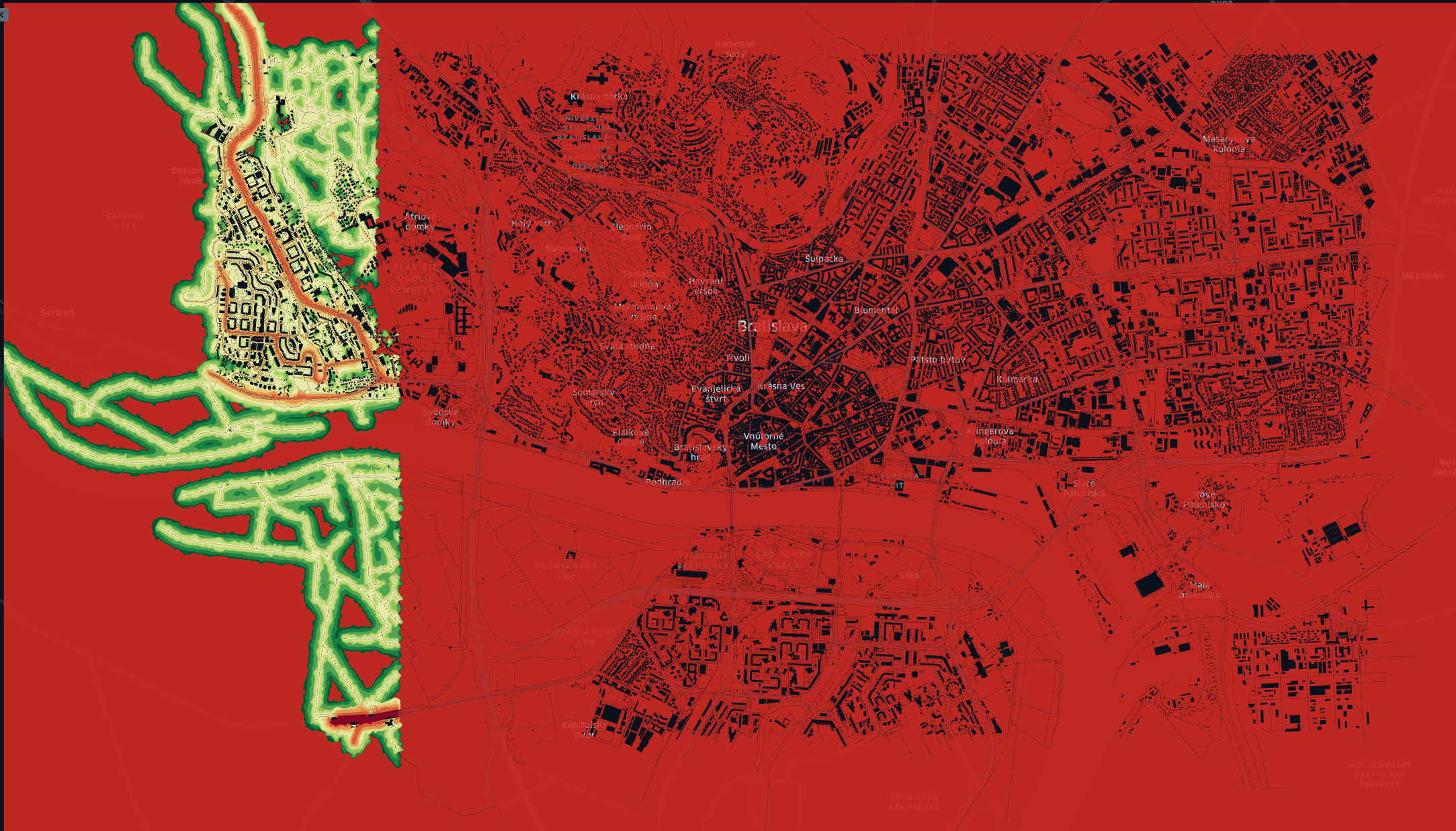 Issue with producing the noise map for the bigger city area · Issue ...