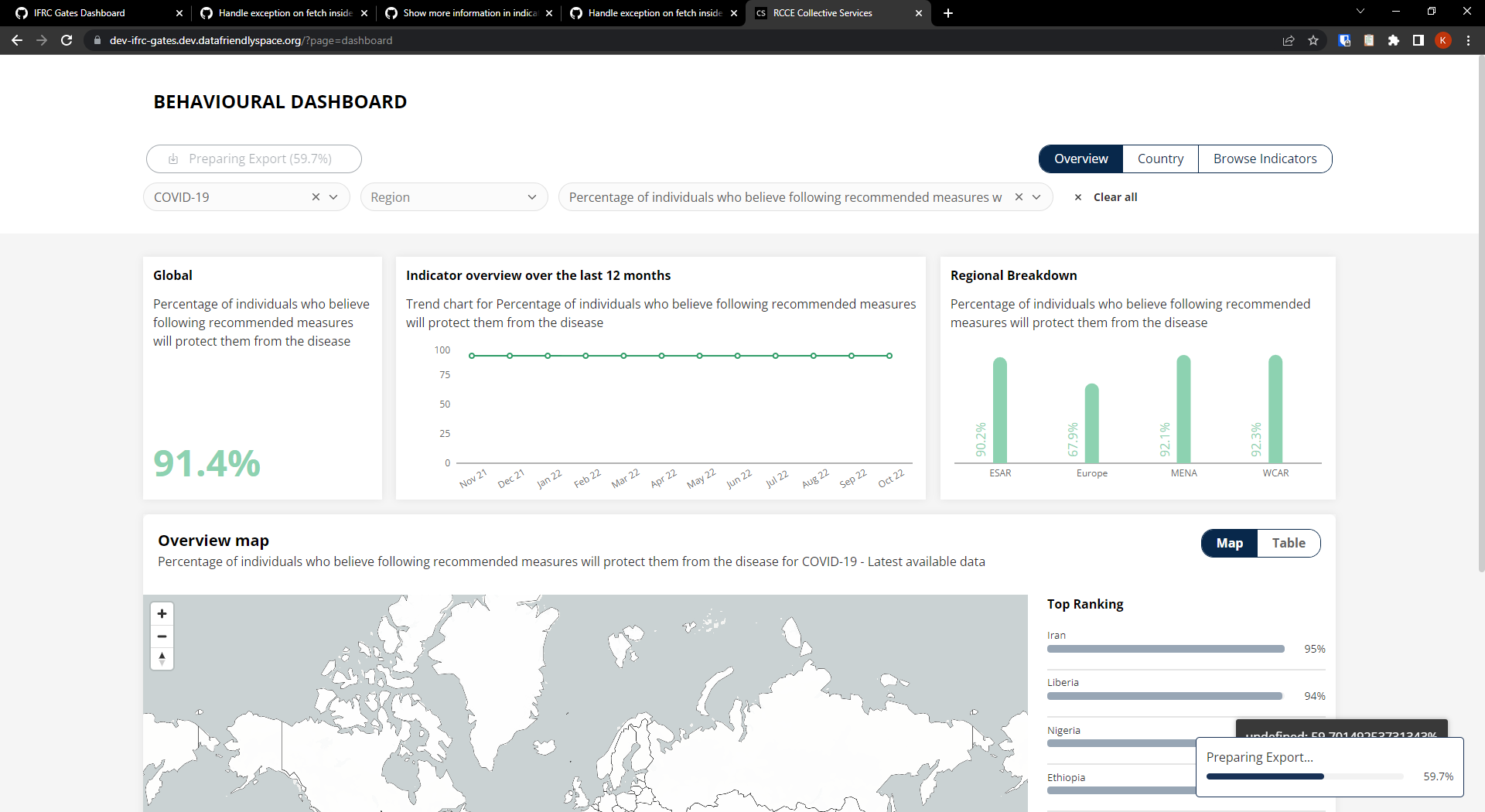 Remove tooltip on export's progress bar · Issue #373 · collective ...