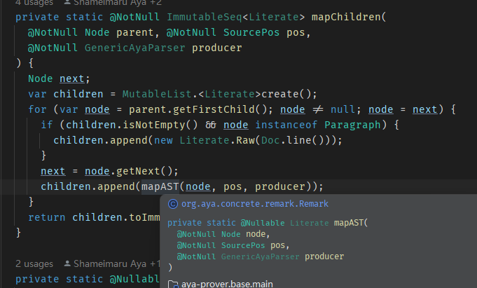 Literate Mode NPE · Issue #596 · aya-prover/aya-dev · GitHub