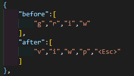 Question: Using a motion in remapping? · Issue #3537 · VSCodeVim/Vim · GitHub