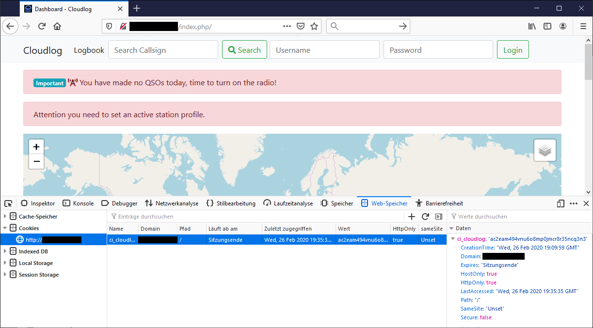 drop-down menus missing · Issue #421 · magicbug/Cloudlog · GitHub