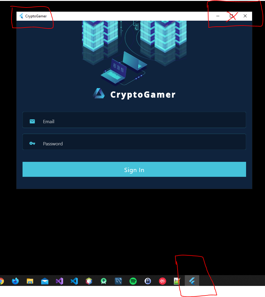 How can i change the application icon and remove the maximize button ? · Issue #803 · google ...
