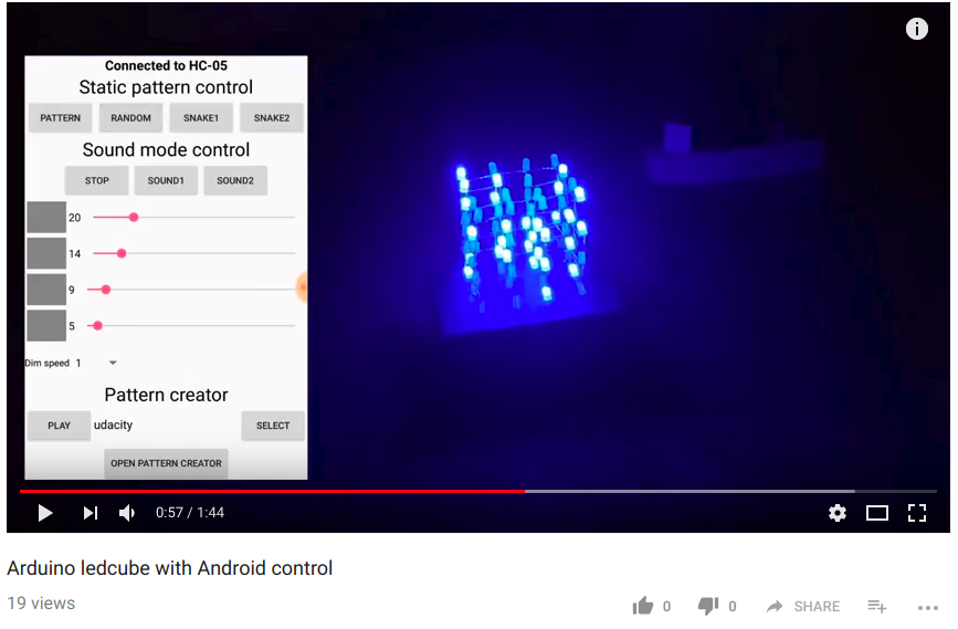 Github Ivarsgoldingenled Cube Control Android Control Of Arduino 6971