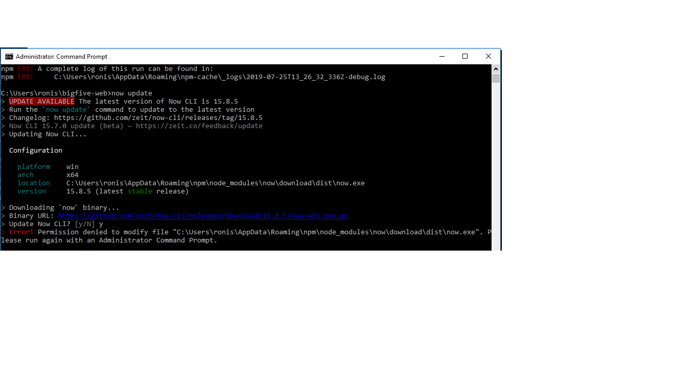 Npm Run Deploy Errors · Issue 276 · Alheimsinsbigfive Web · Github