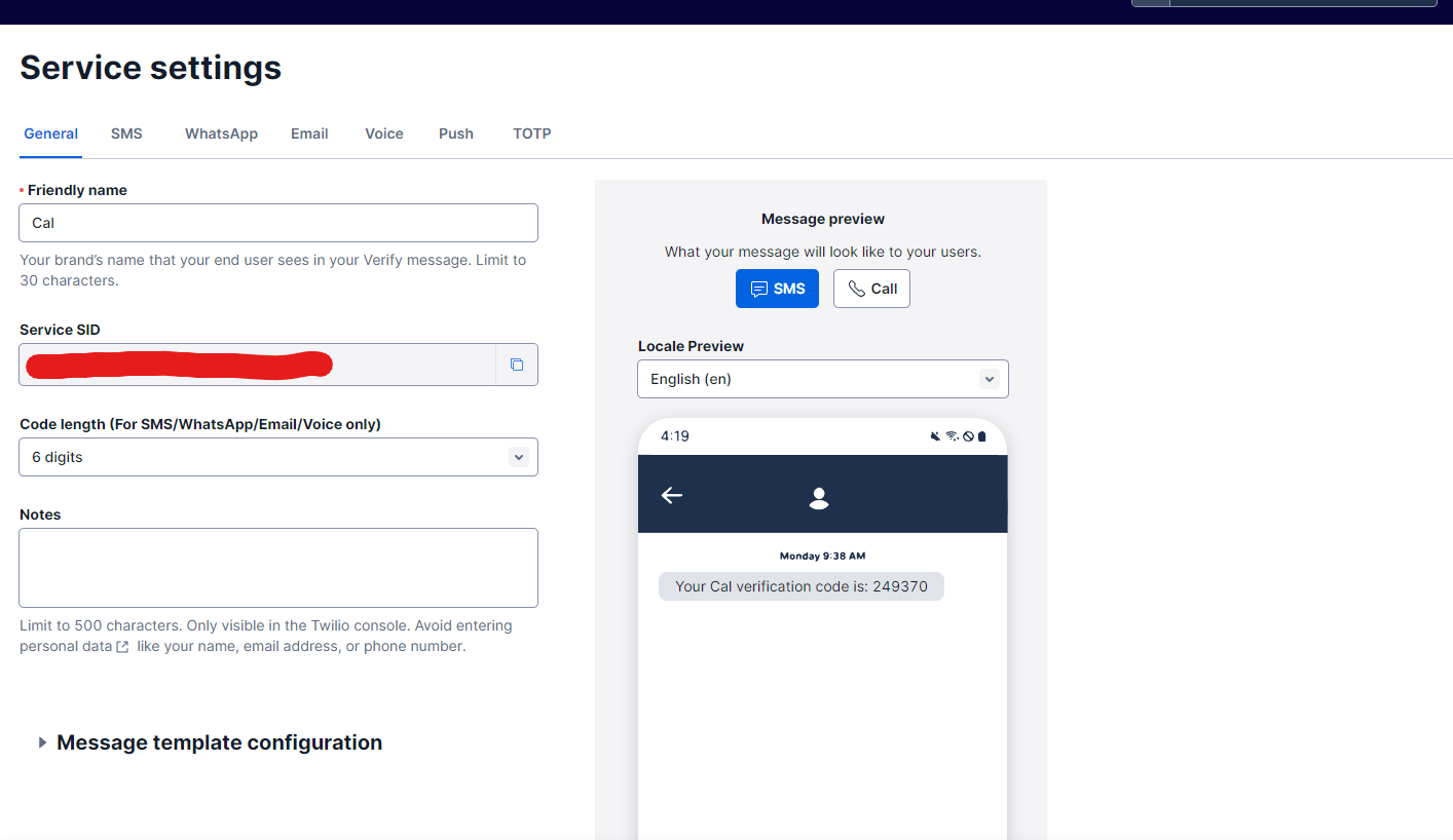 [CAL-796] Error sending SMS with error SyntaxError: Unexpected token U in JSON at position 4 ...