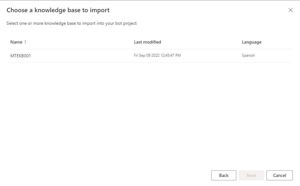 Error trying to add QnA Spanish Knlwledge Base · Issue #9375 · microsoft/BotFramework-Composer ...