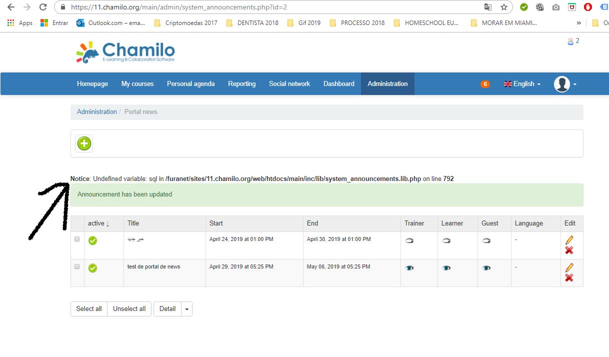 Support Help On How To Proceed · Issue 2889 · Chamilo Chamilo Lms · Github