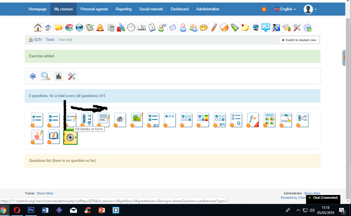 Questions not saved in IMS / QTI are not displayed · Issue #2890 · chamilo/chamilo-lms · GitHub