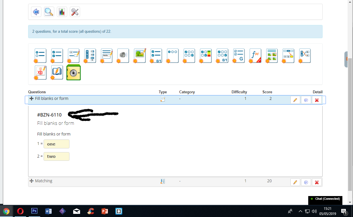 Questions not saved in IMS / QTI are not displayed · Issue #2890 · chamilo/chamilo-lms · GitHub