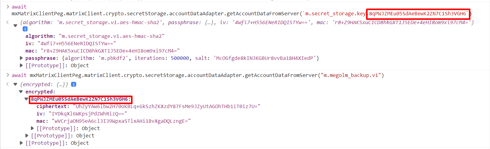 m.megolm_backup.v1 overwritten by new Secure Storage · Issue #2866 · matrix-org/matrix-js-sdk ...