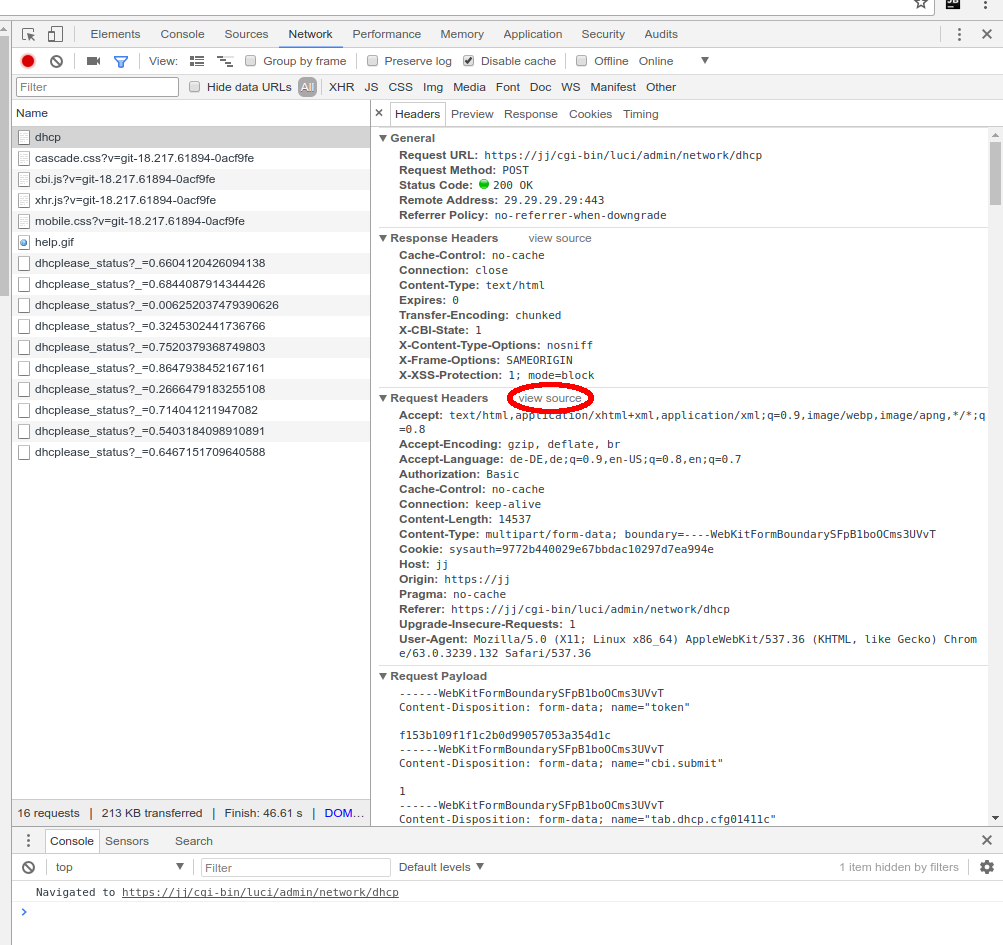 DHCP Static Lease: Request Entity too large · Issue #2051 · openwrt/luci · GitHub