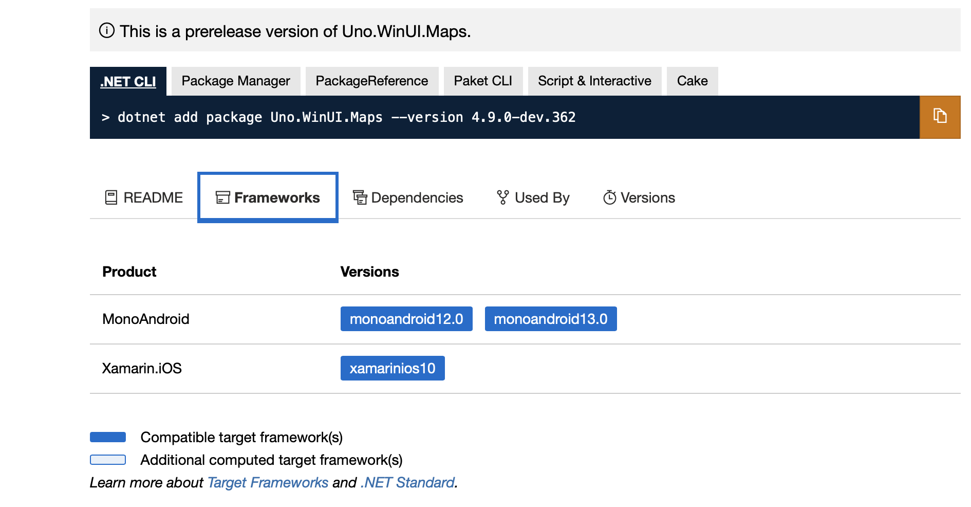 Enhancement Net6 And Net7 Supported By Unowinuimaps · Issue 11908