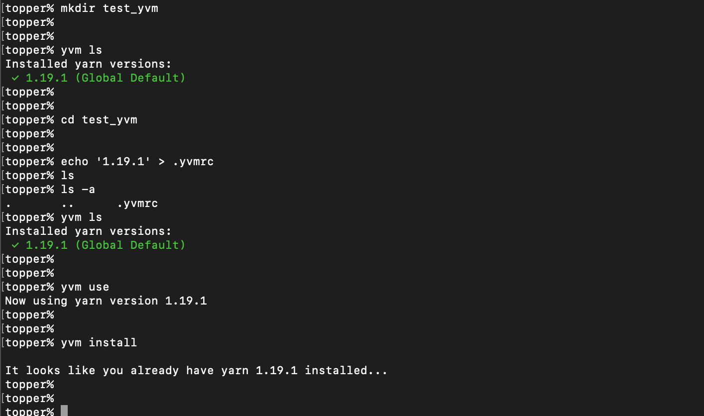 fresh install of yvm, crashes under certain conditions · Issue #485 ...