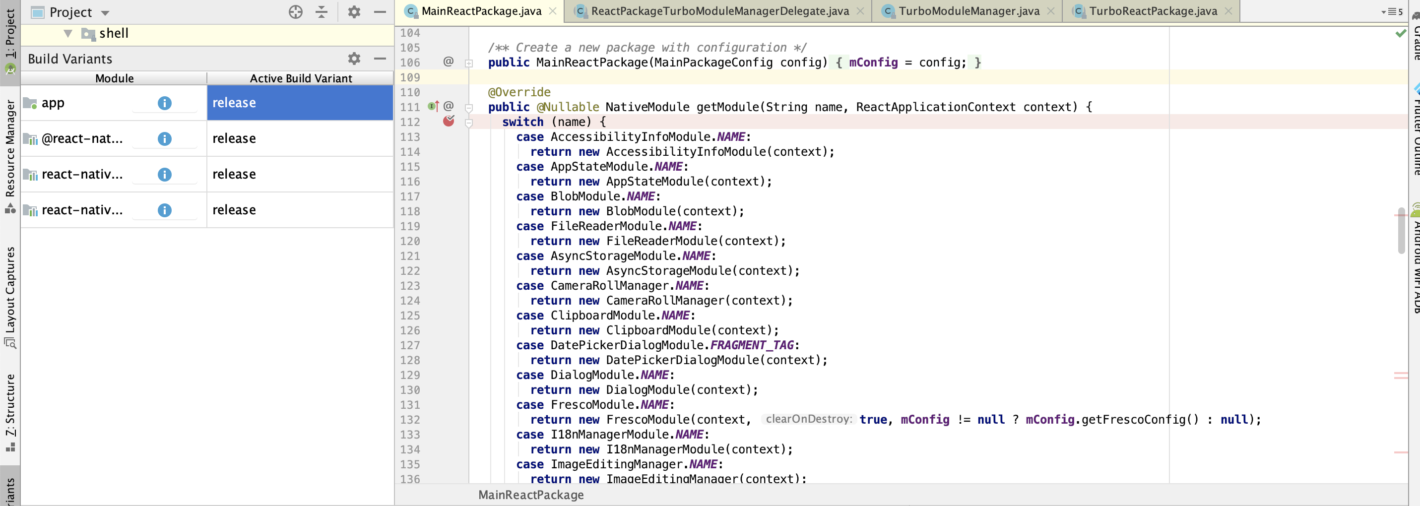 When Getusedevelopersupport Return True React Native Don T Load Networkingmodule In Android