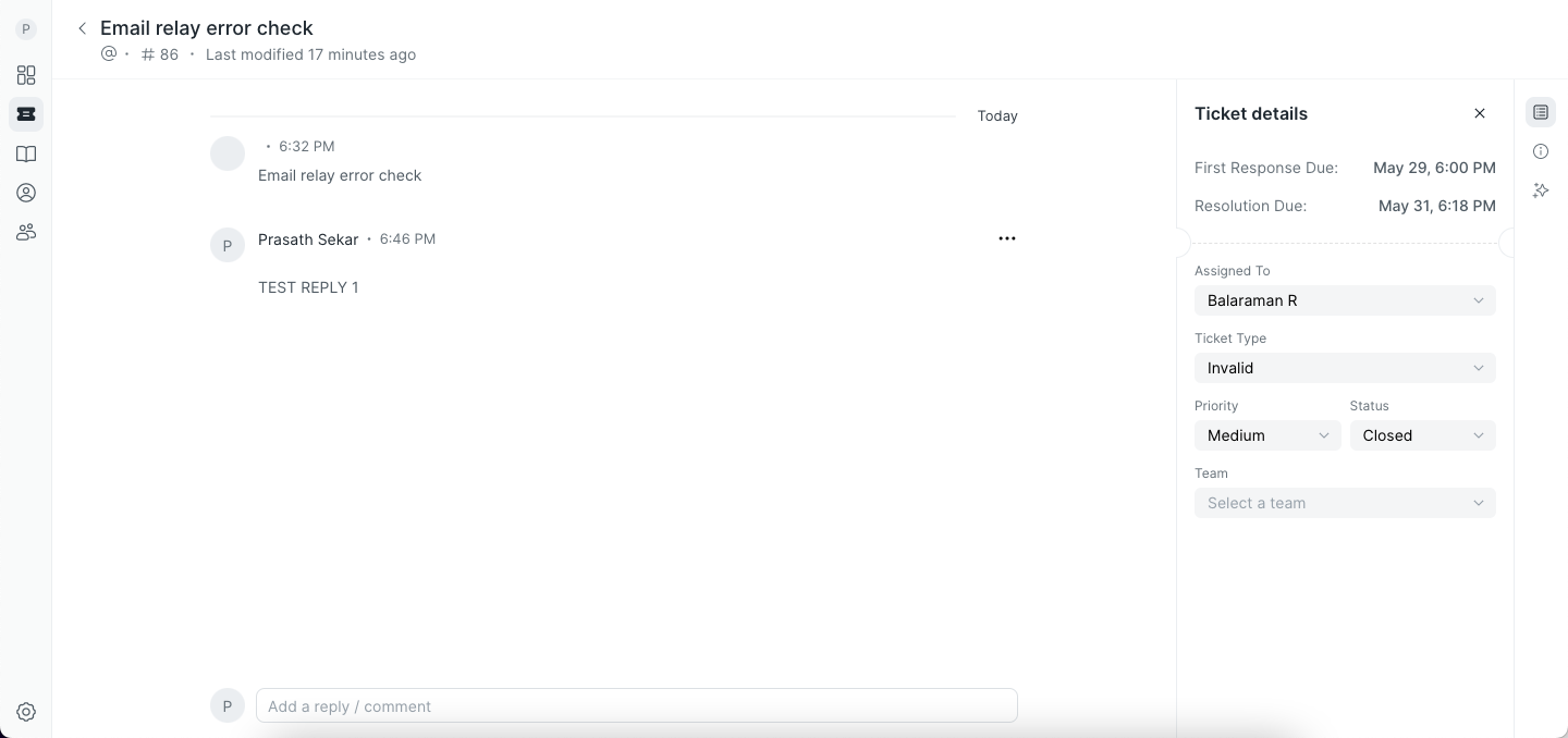 Unable to reply to Email · Issue #1236 · frappe/helpdesk · GitHub