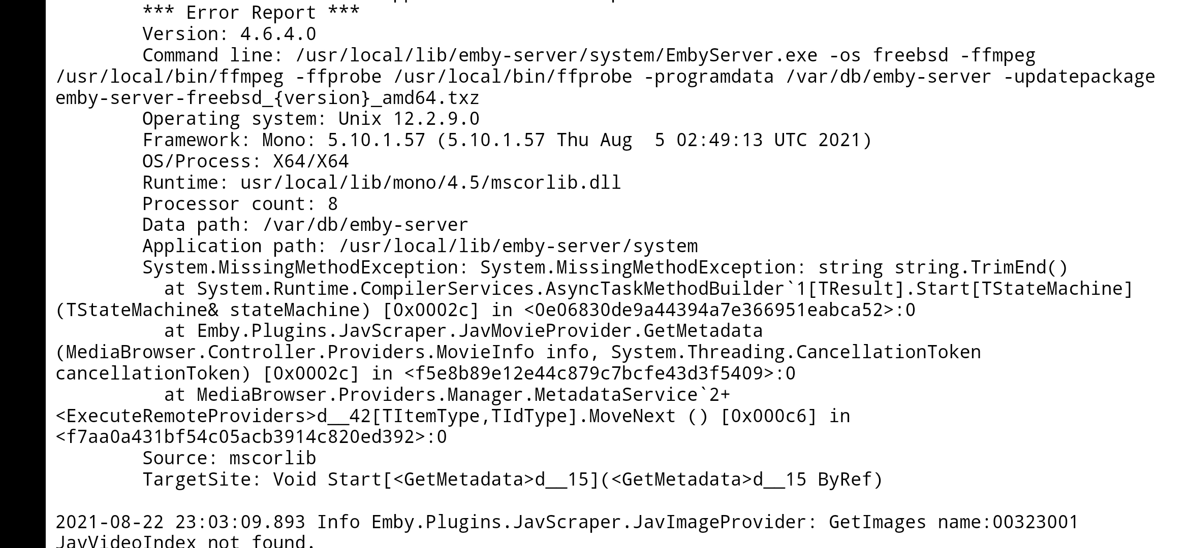 无法使用，安装完成无法使用且无法联网 · Issue #223 · JavScraper/Emby.Plugins.JavScraper · GitHub
