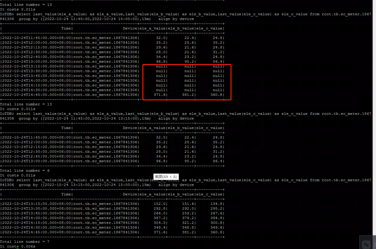 [Bug] 修改数据后，对修改后的和没修改的数据整体汇总时，数据丢失。但是分开汇总又都正常 · Issue #9115 · apache/iotdb · GitHub