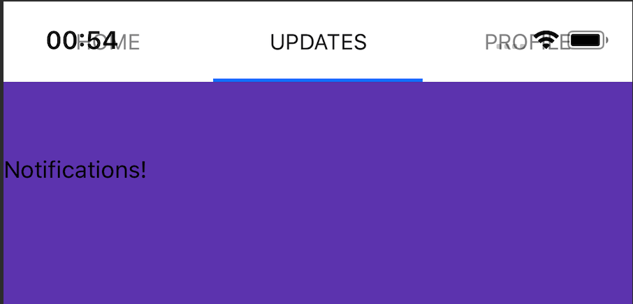 Tabs overlapped safe area in top position · Issue #9439 · react ...