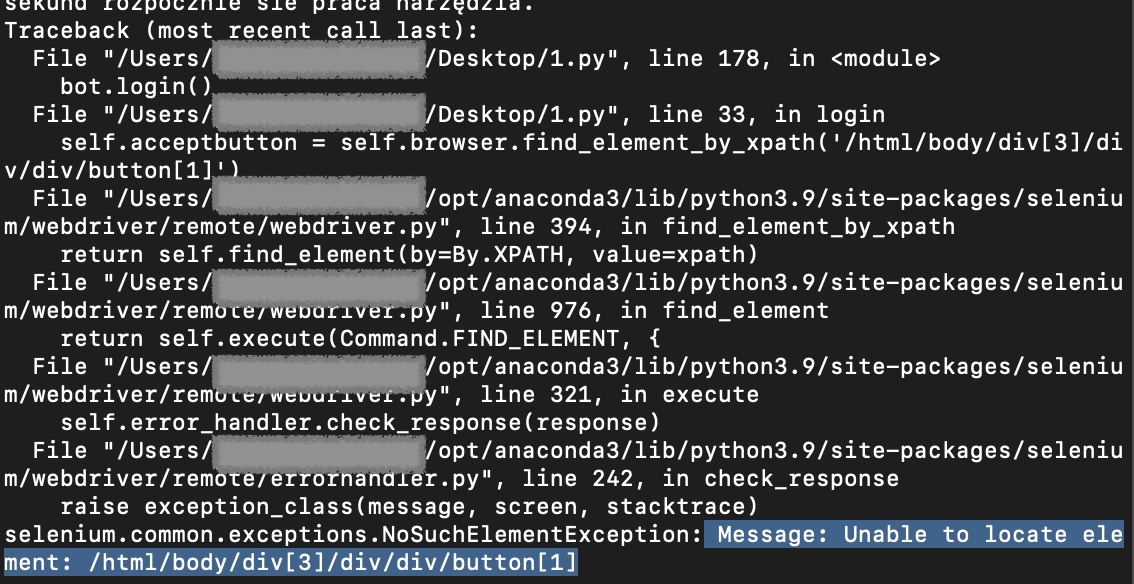 Bot crashes before login · Issue #2 · PSZMAJ/InstaBot.py · GitHub