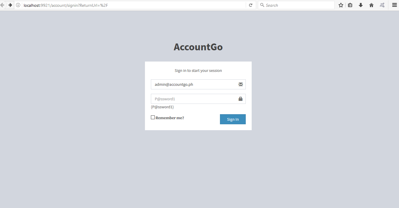 Please check if your database is ready/published.: Could not load file or assembly 'System ...