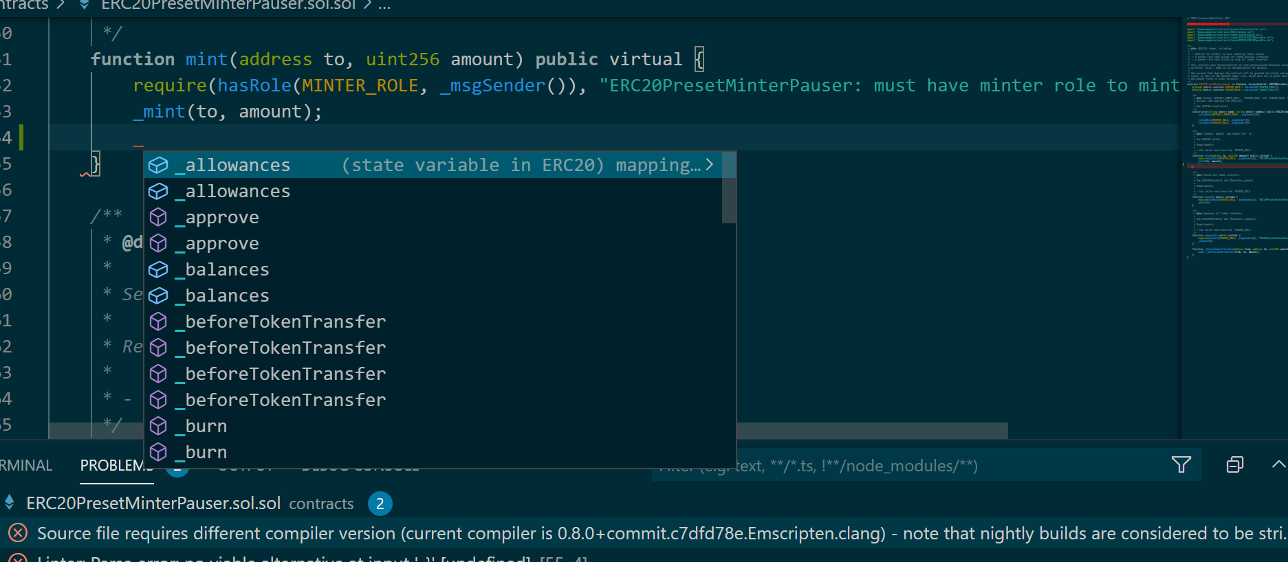 The Solidity Language Server server constantly crashes in VS Code · Issue #206 · juanfranblanco ...