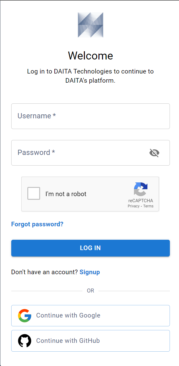 Social login single sign-on · Issue #31 · daita-technologies/interface · GitHub